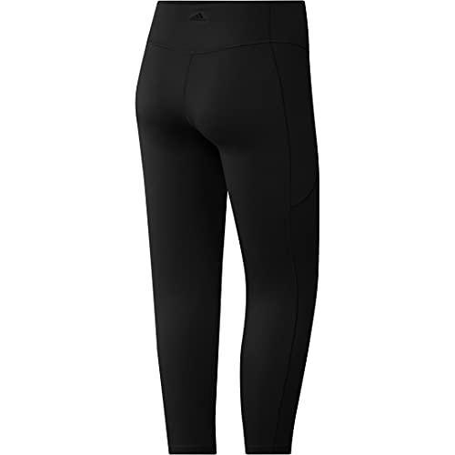 adidas Women's Size Studio 7/8 Tights, Black, XX-Large/Tall