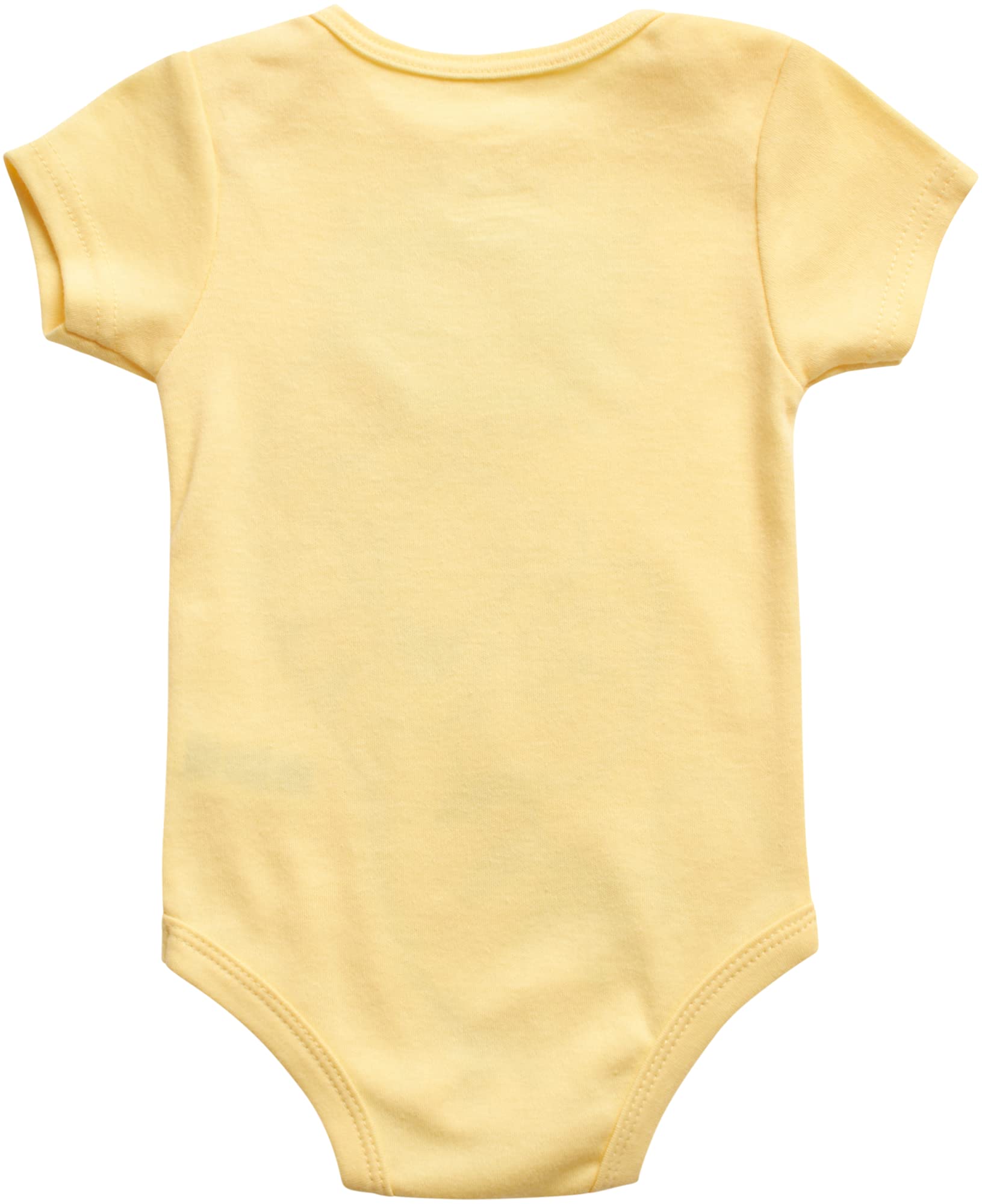 Disney Baby Boys' Bodysuits - 3 Pack Mickey Mouse, Lion King, Winnie The Pooh (Newborn), Size 0-3 Months, Pooh and Friends