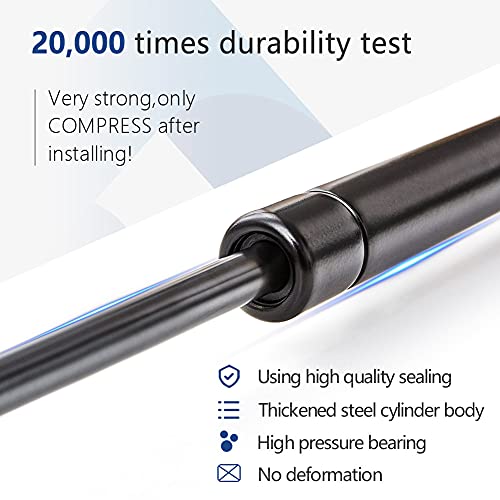 6253 Rear Glass Window Struts Shocks Lift Support Compatible with Ford Expedition 2007-2013 | Compatible with Lincoln Navigator 2007-2013 Gas Charged Props Shocks