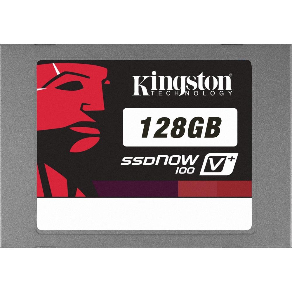 Kingston 128 GB SSDNow V+100 SATA 2 3.0 Gb-s 2.5-Inch Solid State Drive SVP100S2/128G
