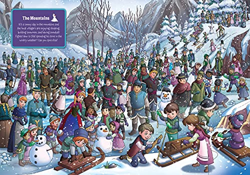Disney Frozen - Where’s Olaf? Look and Find Activity Book - Includes Elsa, Anna, and More Frozen Favorites - PI Kids
