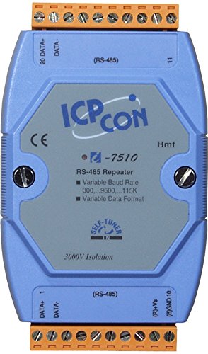 ICP DAS USA ICP-I-7510 RS-485 Isolated High Speed Repeater.