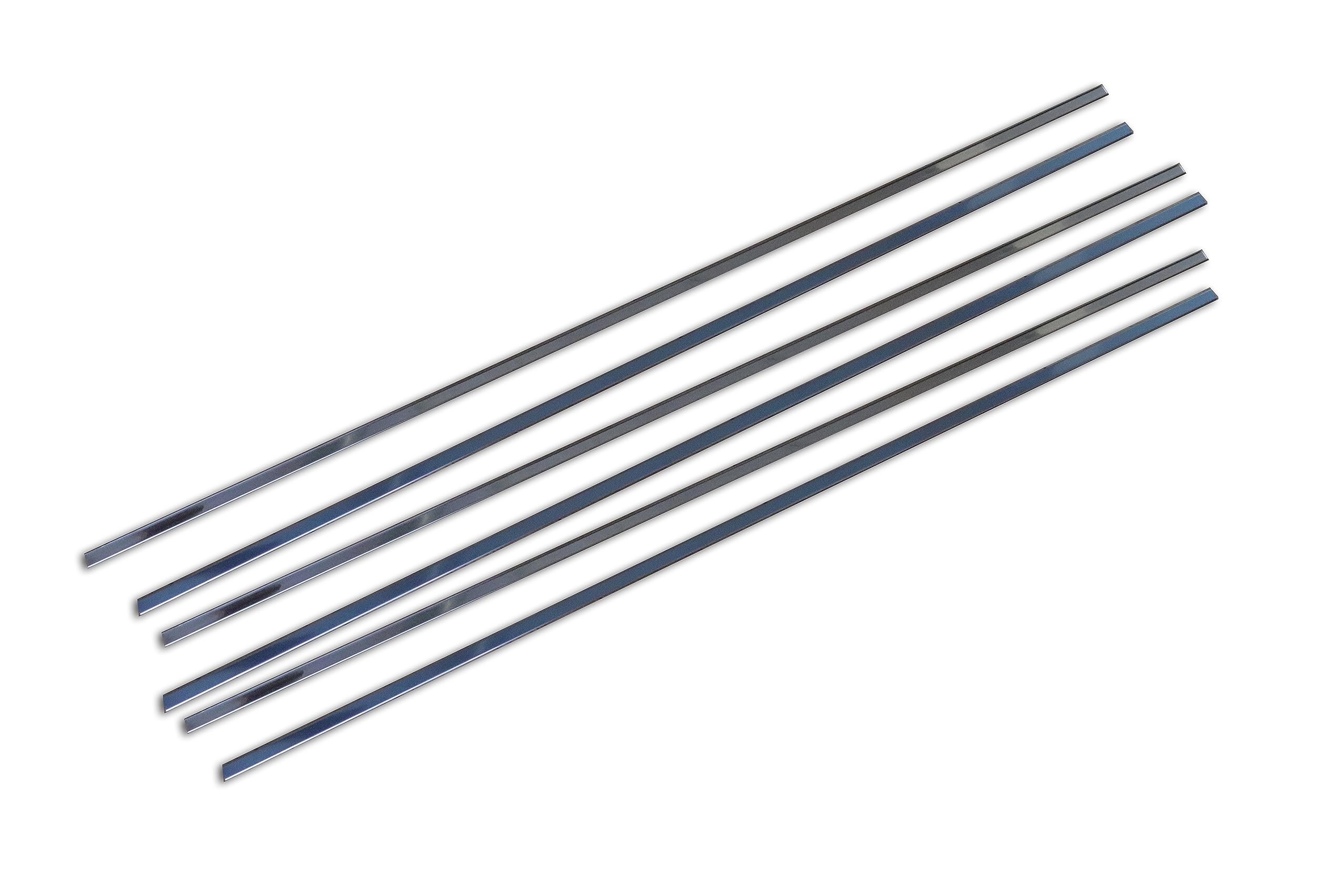 WALK-in COOLER HEATER WIRE TRIM SET with BASE and CAP for U.S. COOLER BRAND WALK-INS BEFORE 2003, 3 CT 80" SET