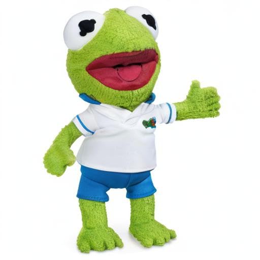 Disney Kermit Plush - Muppet Babies - Small