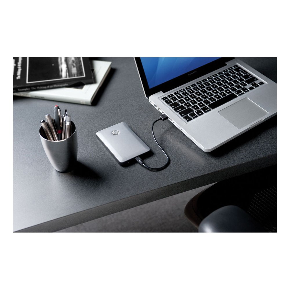 G-Technology G-DRIVE mobile USB Portable USB 3.0 Hard Drive 1TB (7200RPM) (0G02874)