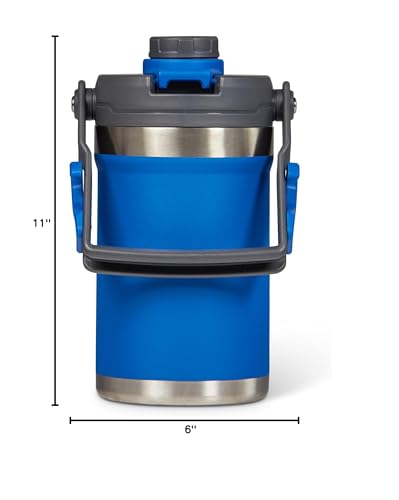 Igloo 1/2 GAL Blue Stainless Steel Sport Jug