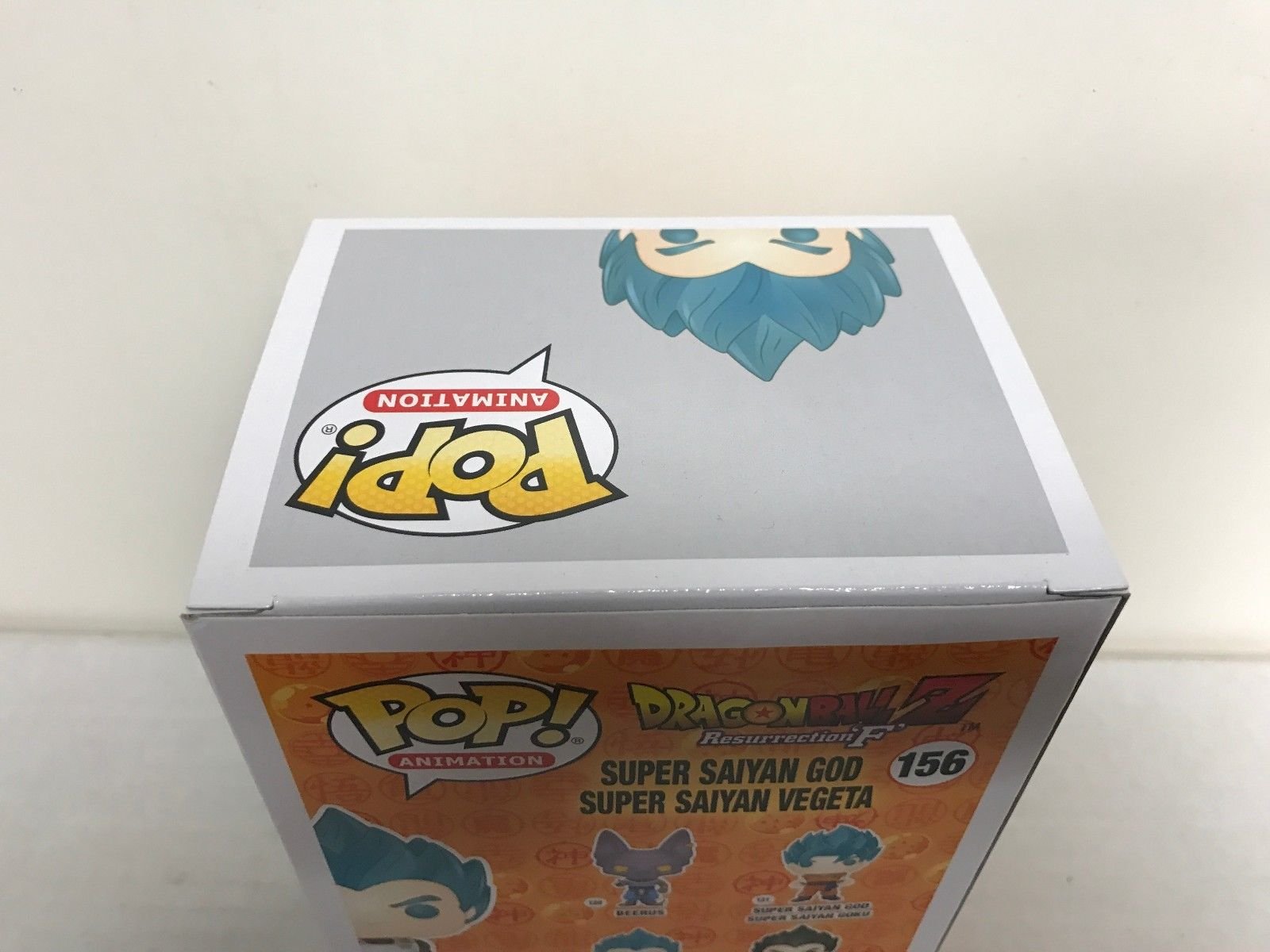 Funko Pop Dragonball Z Super Saiyan God Metallic Blue Vegeta Exclusive VInyl FIgure