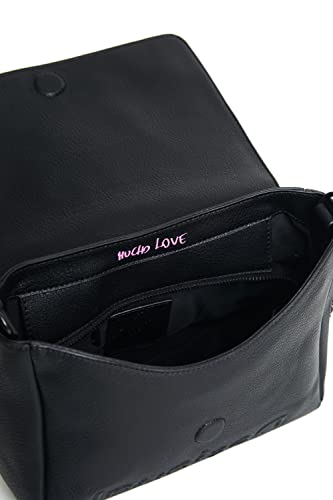 Desigual Accessories PU Across Body Bag, Black