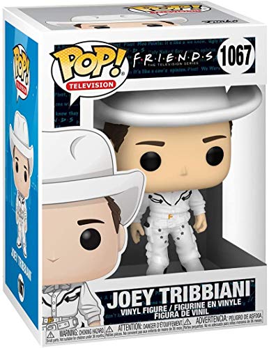 Funko Pop! TV: Friends - Cowboy Joey Tribbiani Vinyl Figure (Bundled with Compatible Box Protector Case) Multicolored 3.75 inches