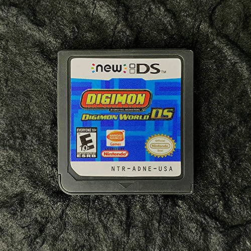 Digimon World Championship & World Dawn & World DS & World Dusk Cartridge Games Card Compatible with NDS/ 3DS / DSi / DSL / 2DSXL/ 3DSXL (4PCS) - Reproduction Version