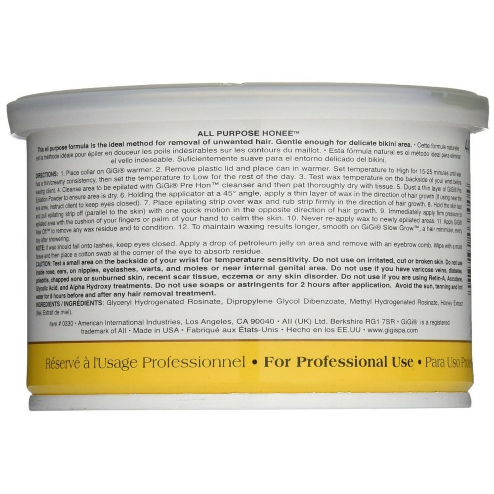GiGi All Purpose Honee Wax 14 oz (Pack of 2)