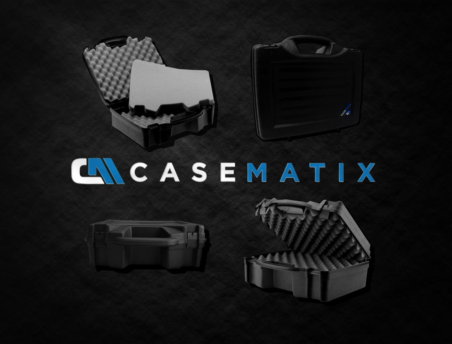Casematix Studiocase Travel Studio Hard Case Compatible with Alesis Sr18 or Sr16 Drum Machines, 25 Key Mini Akai Professional Mpk Midi or IK iRig Keys 2 Mini and Accessories in Customizable Foam