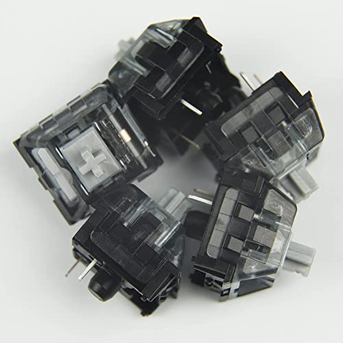 70 PCS Kailh Super Speed Silver MX SMD 3 Pin RGB Switches for Backlit Mechanical Gaming Keyboard (Super Speed Silver)