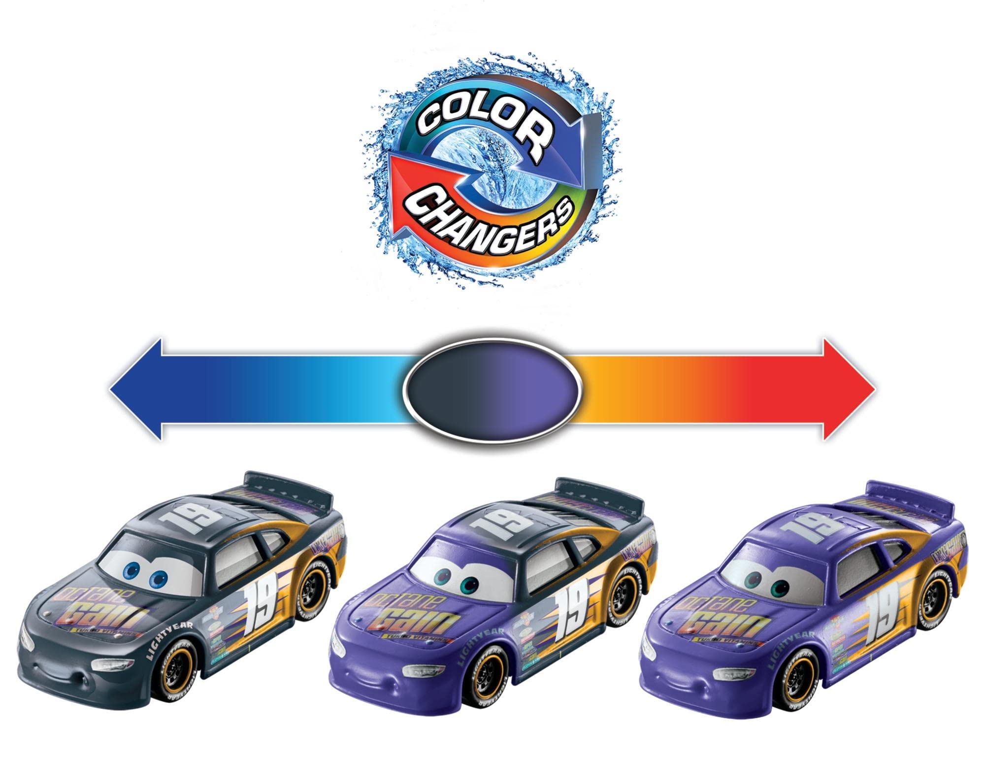 Disney Car Toys Color Changers Bobby Swift