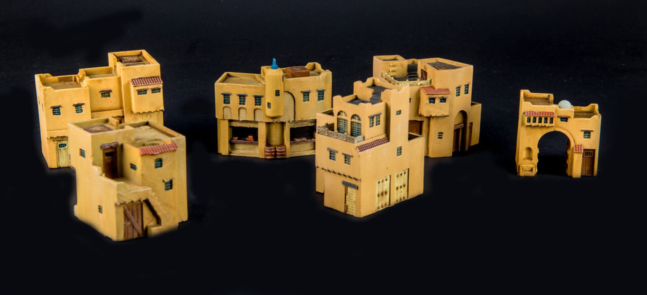 GameCraft Miniatures 6mm Medina Set 1 (Resin) - 285MEV150
