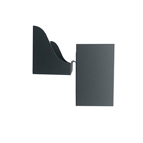 Gamegenic Double Deck Holder 160+ Casual Deck Box | Double-Sleeved Card Storage with Two Removable Deck Holders | Innovative Cobra Neck Technology | Holds up to 160 Cards | Black Color | Made