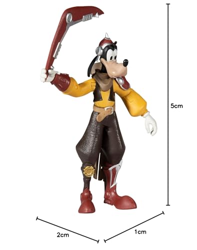 Disney Mirrorverse 5" Goofy Action Figure with Accessories