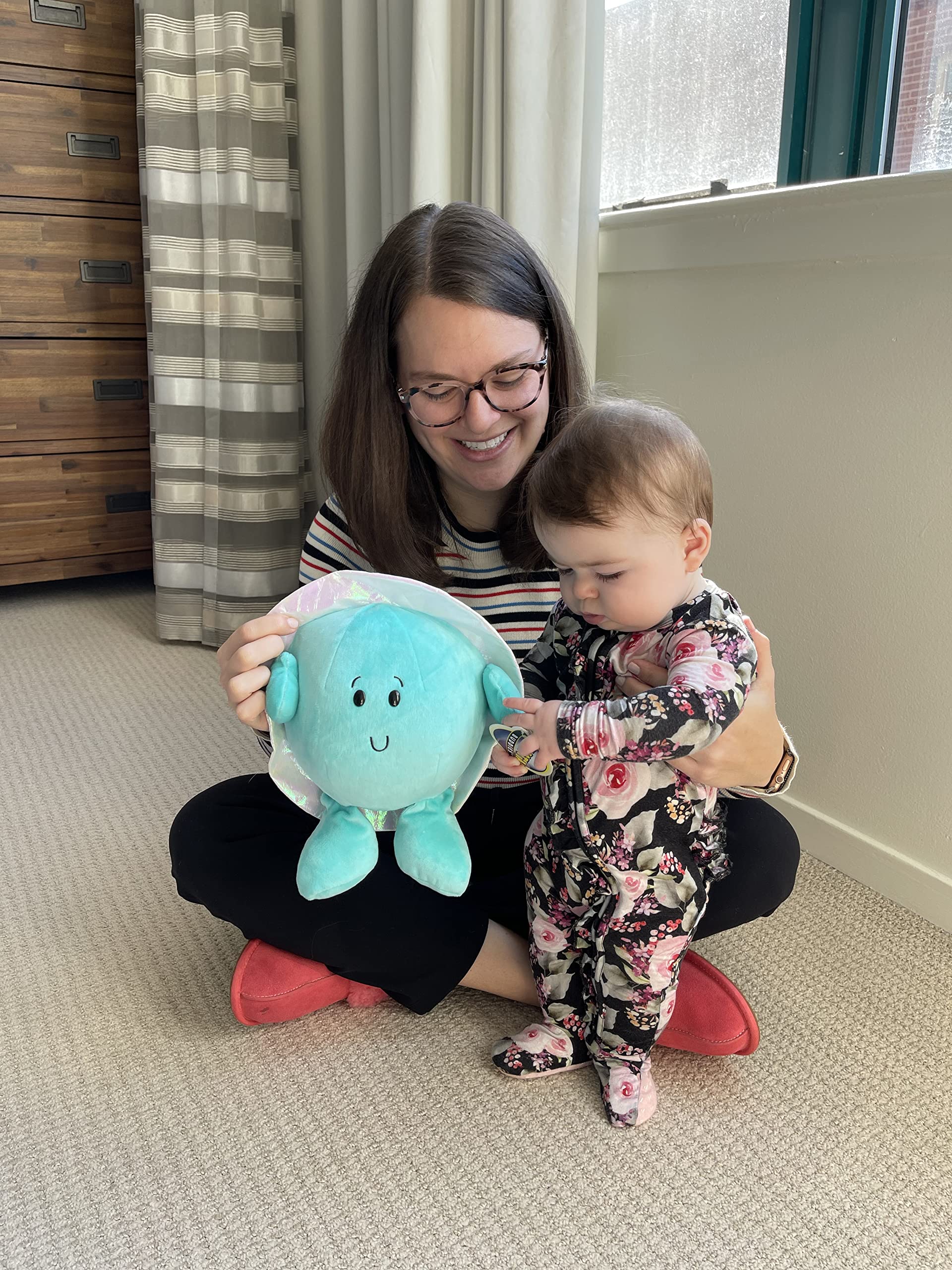 Celestial Buddies Uranus Buddy Science Astronomy Space Solar System Educational Plush Stuffed Planet Toys