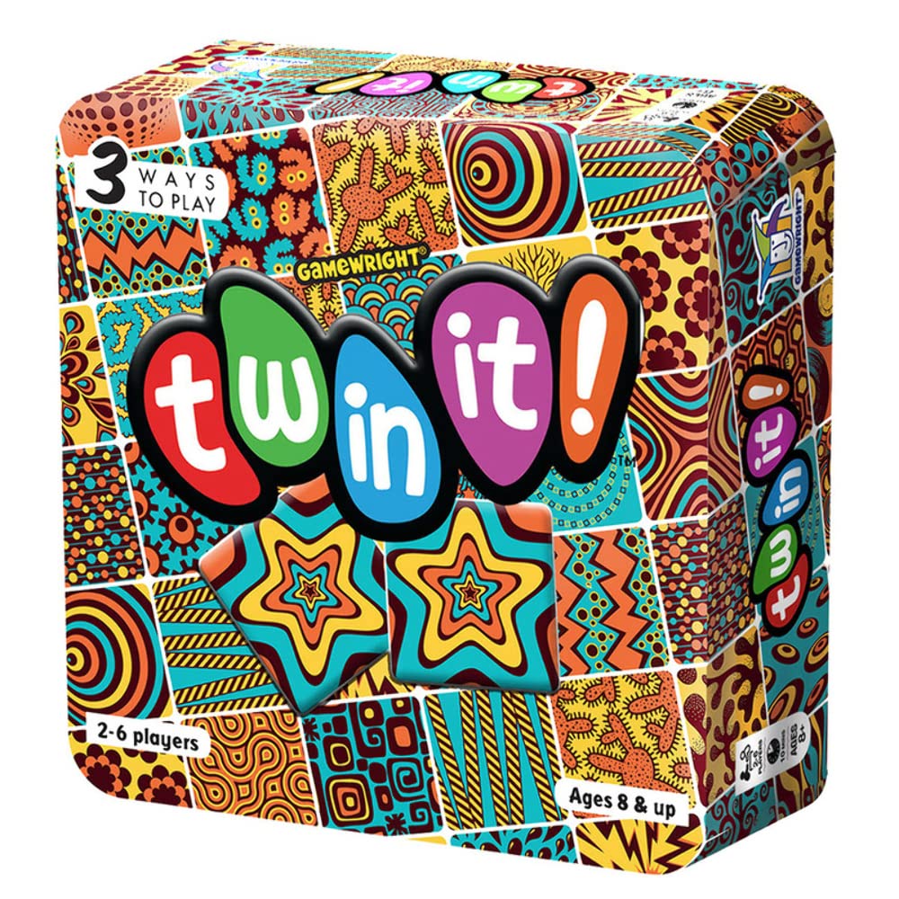 Gamewright 253 Twin It! Card Game Multi-colored, 5"