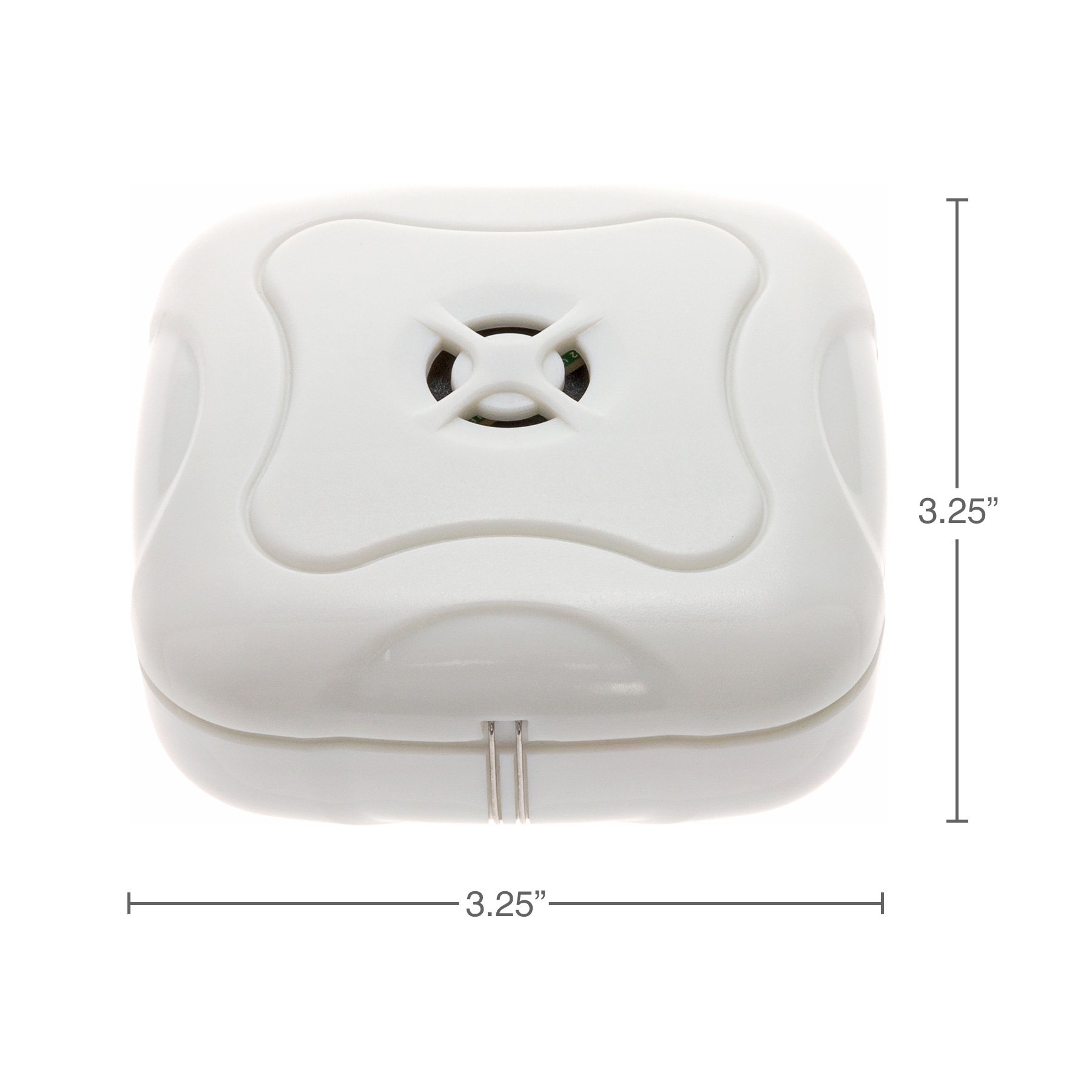 8 Pack Water Leak Detector - 95 dB Flood Detection Alarm Sensor for Bathrooms, Basements, Laundry Rooms, Garages, Attics and Kitchens by Mindful Design (White)