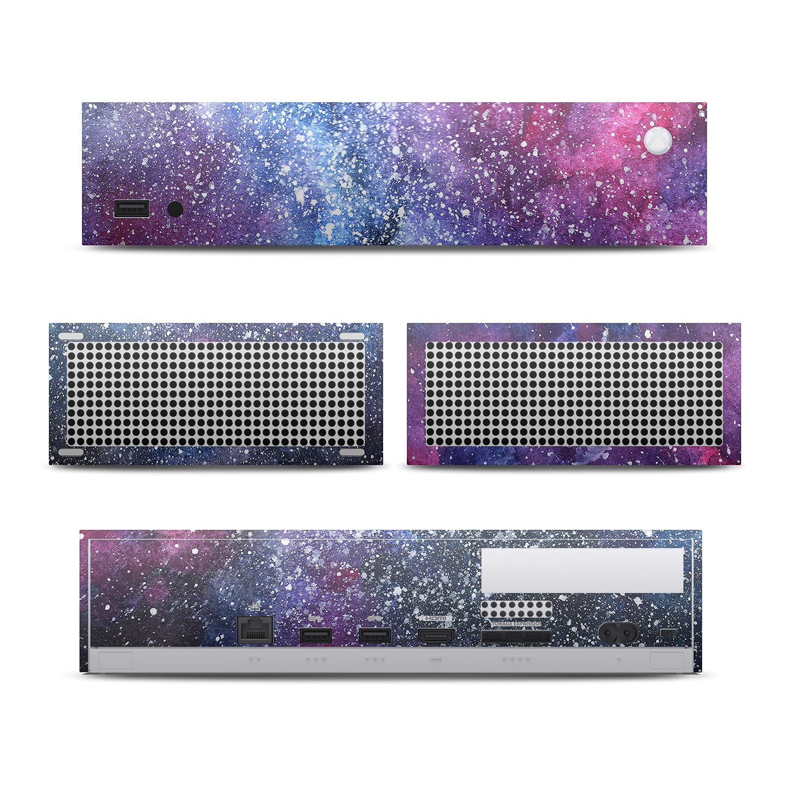 Head Case Designs Officially Licensed Anis Illustration Galaxy Art Mix Vinyl Sticker Gaming Skin Decal Cover Compatible With Xbox Series S Console and Controller Bundle