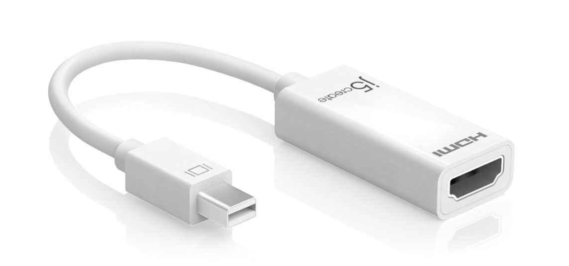 j5create Mini DisplayPort To HDMI™ 4K Converter, JDA159