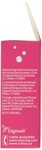 Schick Intuition Island Berry Womens Razor Refills with Acai Berry Extract, Pack of 3