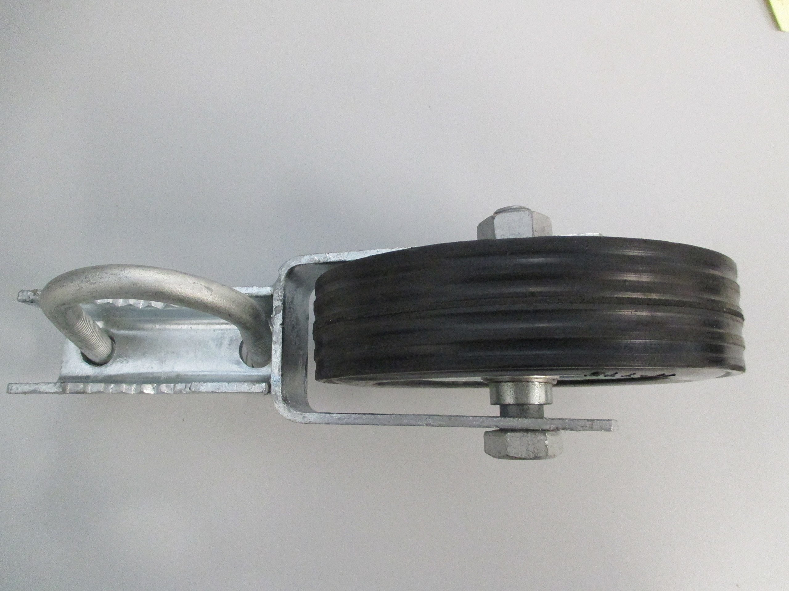 GATE Helper Wheel: for Chain Link Fence and Other Swing Gates with 1.5-2" Frames