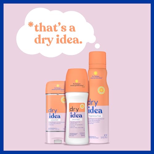 Dry Idea Advanced Dry Anti-Perspirant Deodorant Roll-On Unscented 4 Total Pack
