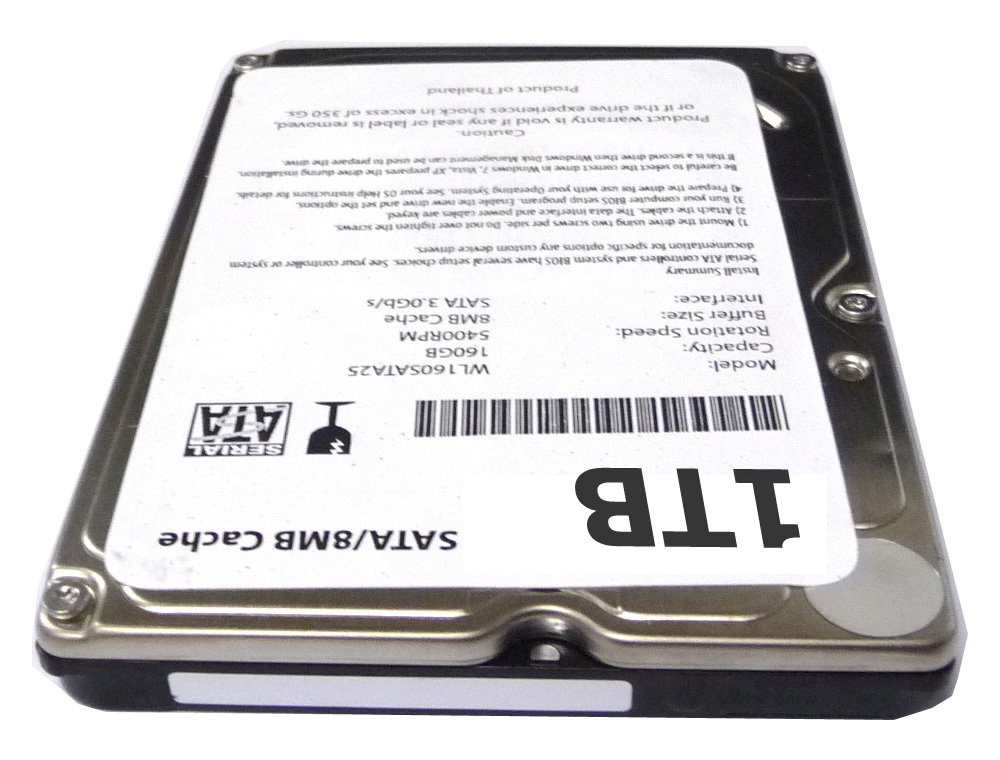 Generic 1TB 1000GB 2.5 Inch (9.5mm)Sata Laptop Internal Hard drive 5400 RPM For Laptop/Mac/PS3 (1TB)