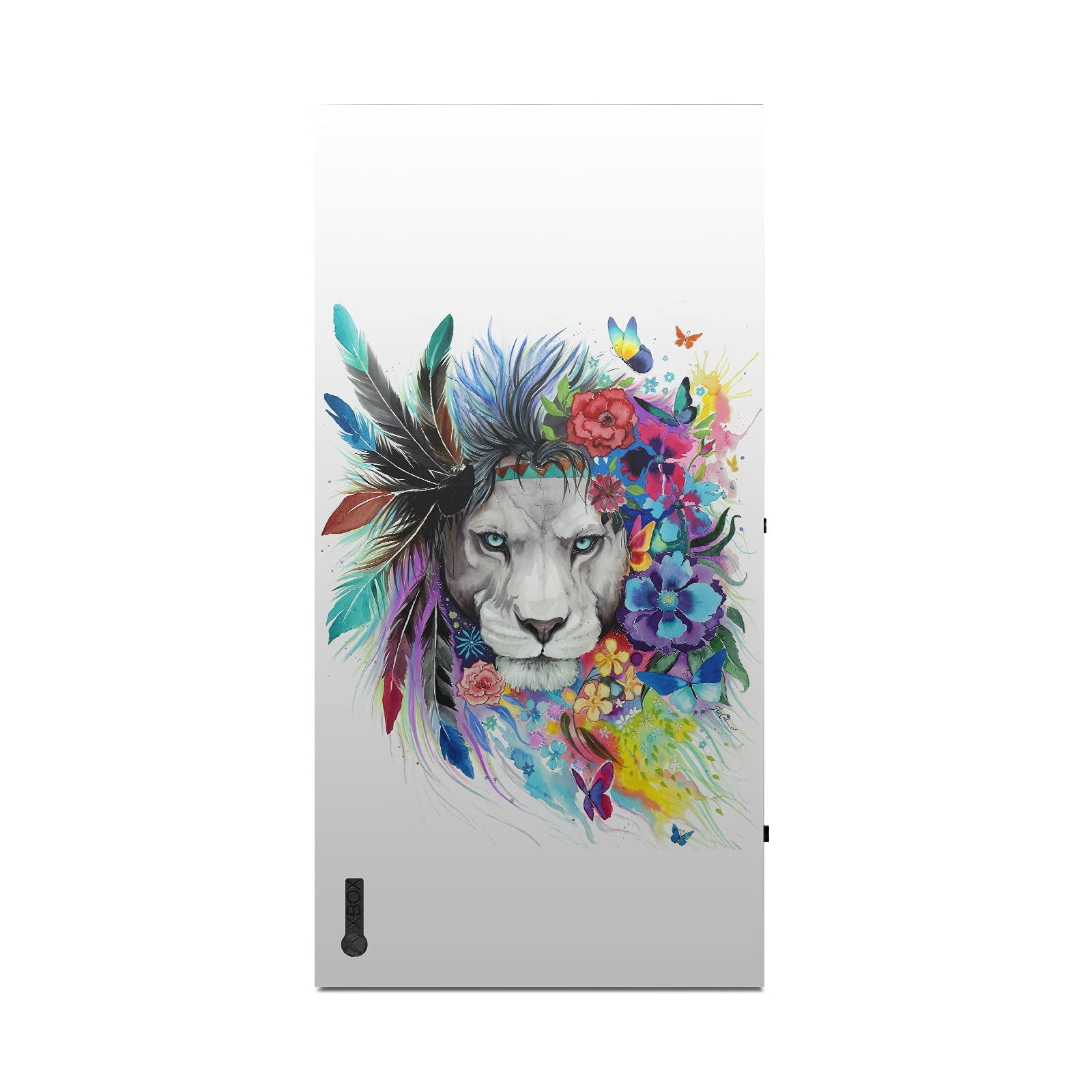 Head Case Designs Officially Licensed Pixie Cold King Of The Lions Art Mix Vinyl Sticker Gaming Skin Decal Cover Compatible With Xbox Series X Console and Controller Bundle