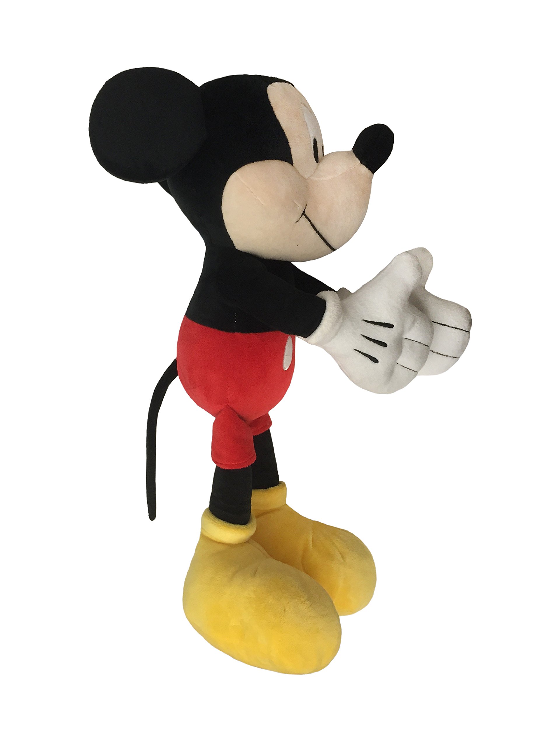 Jay Franco Disney Mickey Mouse Classic Plush Pillow Buddy Super Soft Polyester Microfiber