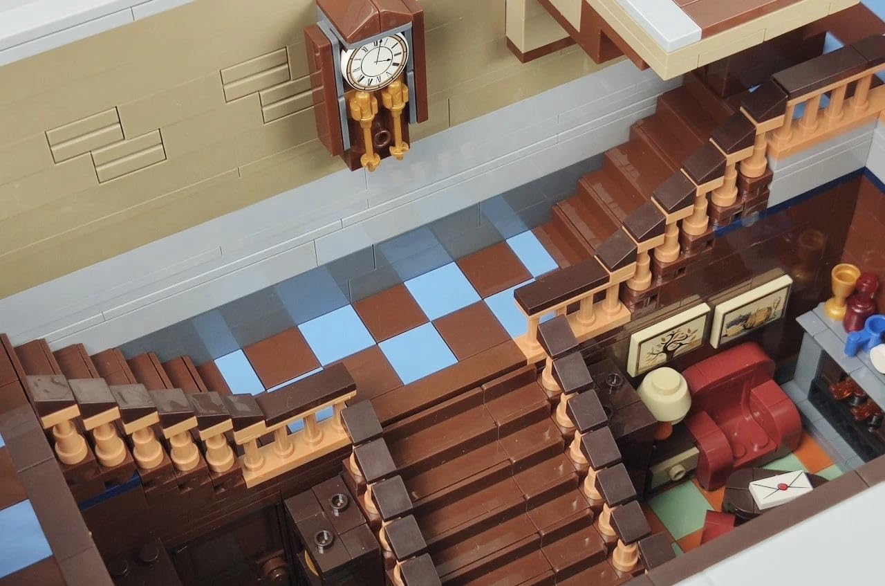 General Jim's New York Sanctorum Sanctum - Magic Library Santuary Modular City Bulding Blocks Set | Compatible with Lego City Sets and All Major Brands