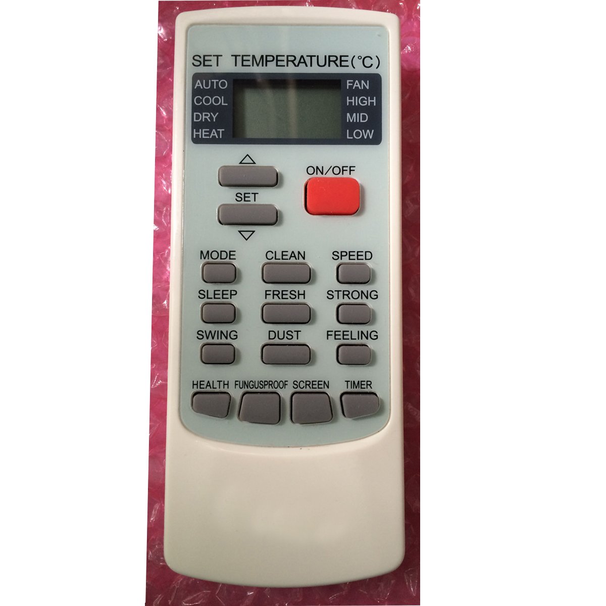 Generic Replacement Air Conditioner Remote Control for Premium YKR-H/002E YKR-H/106E YK-H/002E YK-H/106E