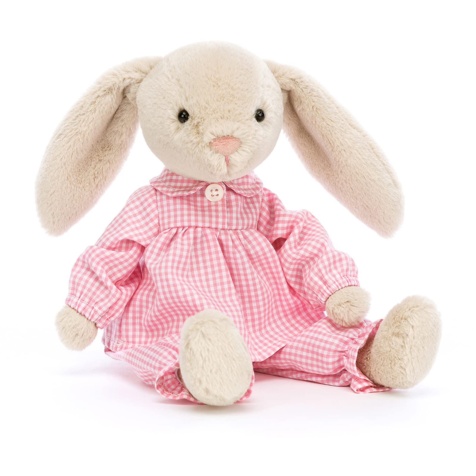 Jellycat Lottie Bunny Bedtime Stuffed Animal, 11 inches | Rabbit & Bunny Plush Toy | Classic Children's Gift