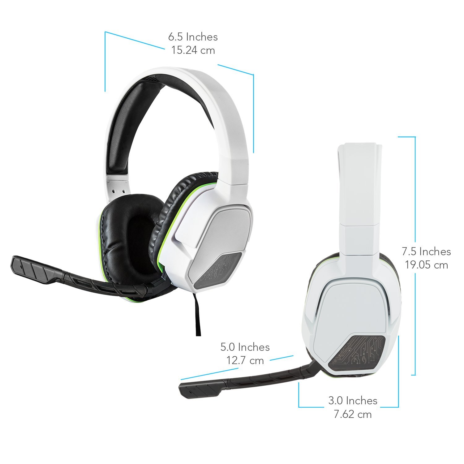 Afterglow LVL 3 Wired Stereo Headset With Noise Cancelling Microphone: White - Xbox One