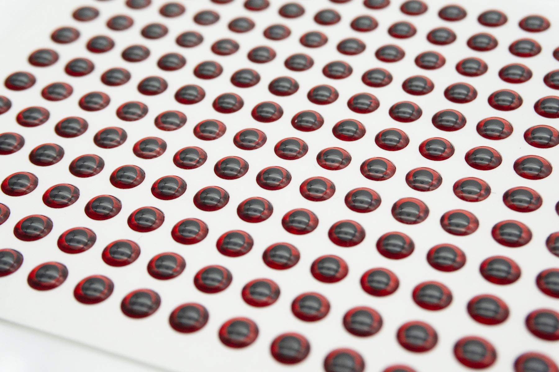 84pcs 16mm Red 3D Holographic Fishing Lure Eyes 3D Lure Eye 3D Soft Eye 3D Holographic Lure Eye Fly Tying, Jigs, Crafts