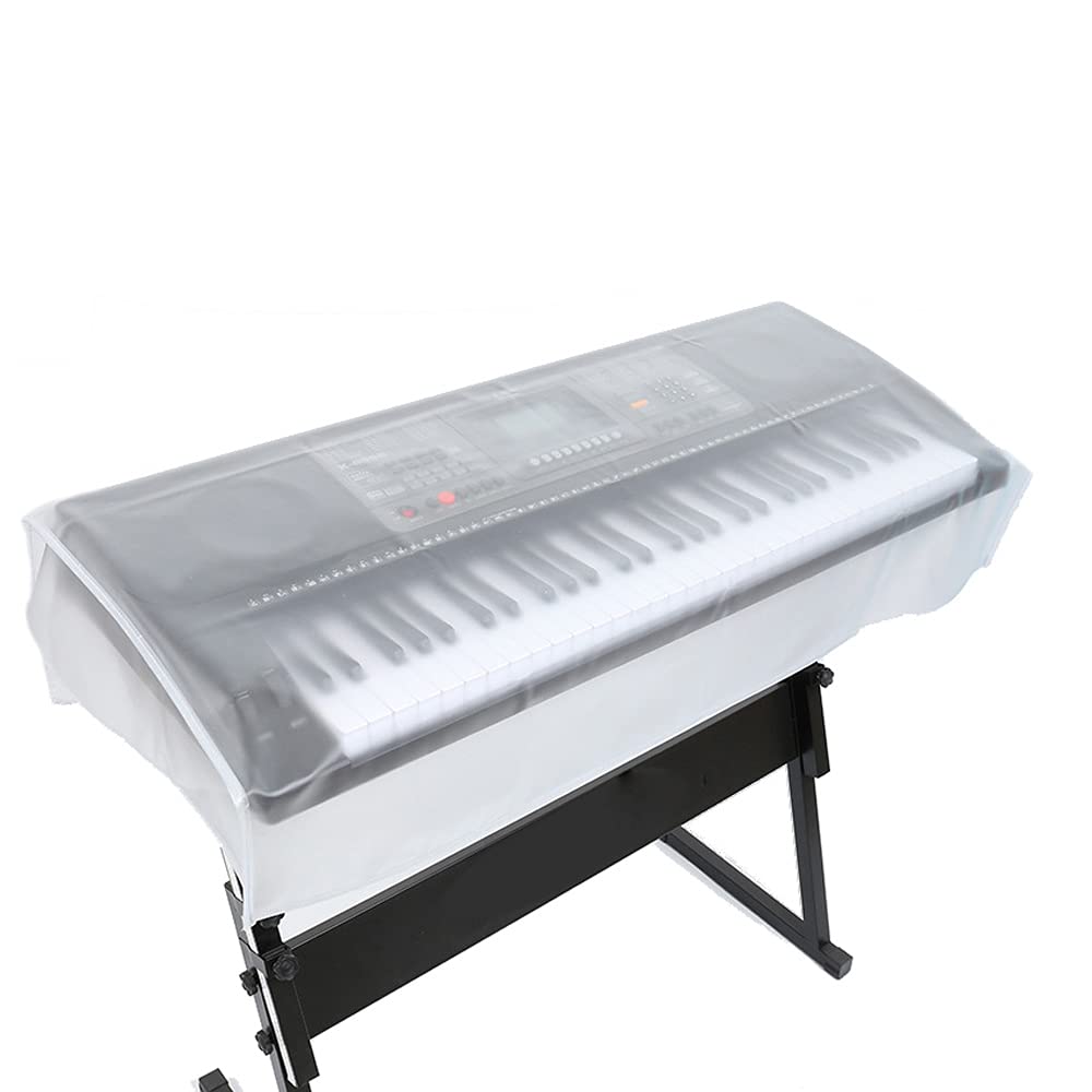 88 Key Digital Piano Keyboards Cover Electronic Piano Transparent Waterproof Protect Bag for Pianos (88-Key)
