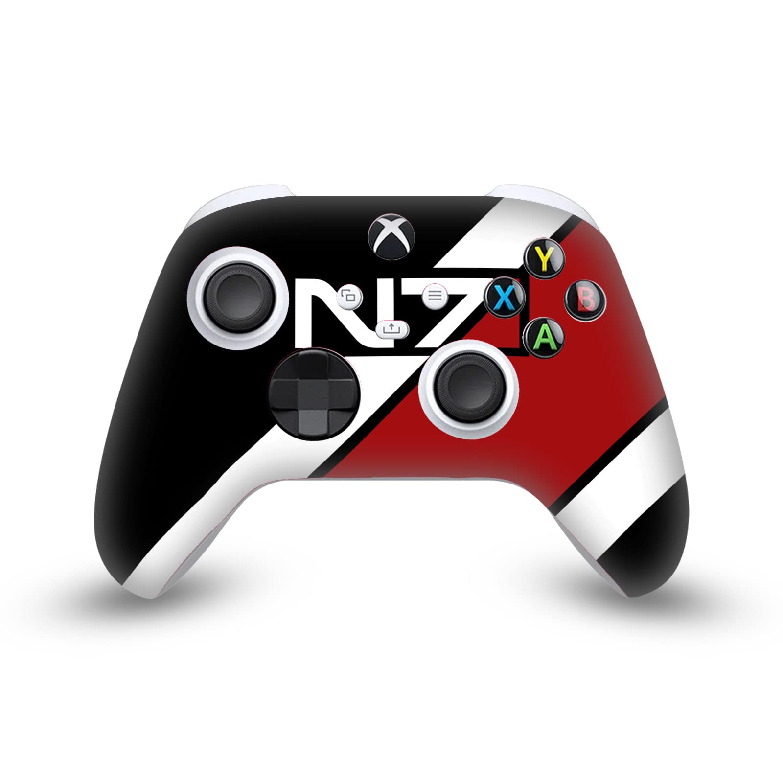 Head Case Designs Officially Licensed EA Bioware Mass Effect N7 Logo Stripes Graphics Vinyl Sticker Gaming Skin Decal Cover Compatible With Xbox Series X/S Controller