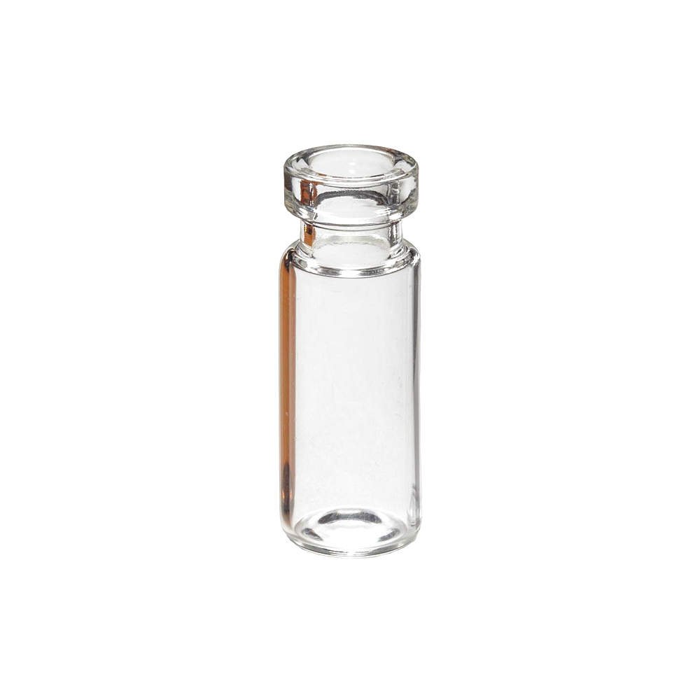 JG Finneran 32011-1232 Borosilicate Glass Standard Opening Crimp Top Vials, 2ml Capacity, 12mm Diameter, 32mm Height, 11mm Crimp, Clear (Case of 1000)