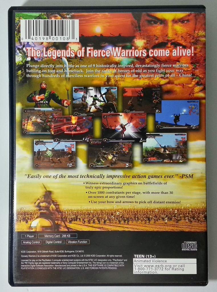Dynasty Warriors 2 (Renewed)