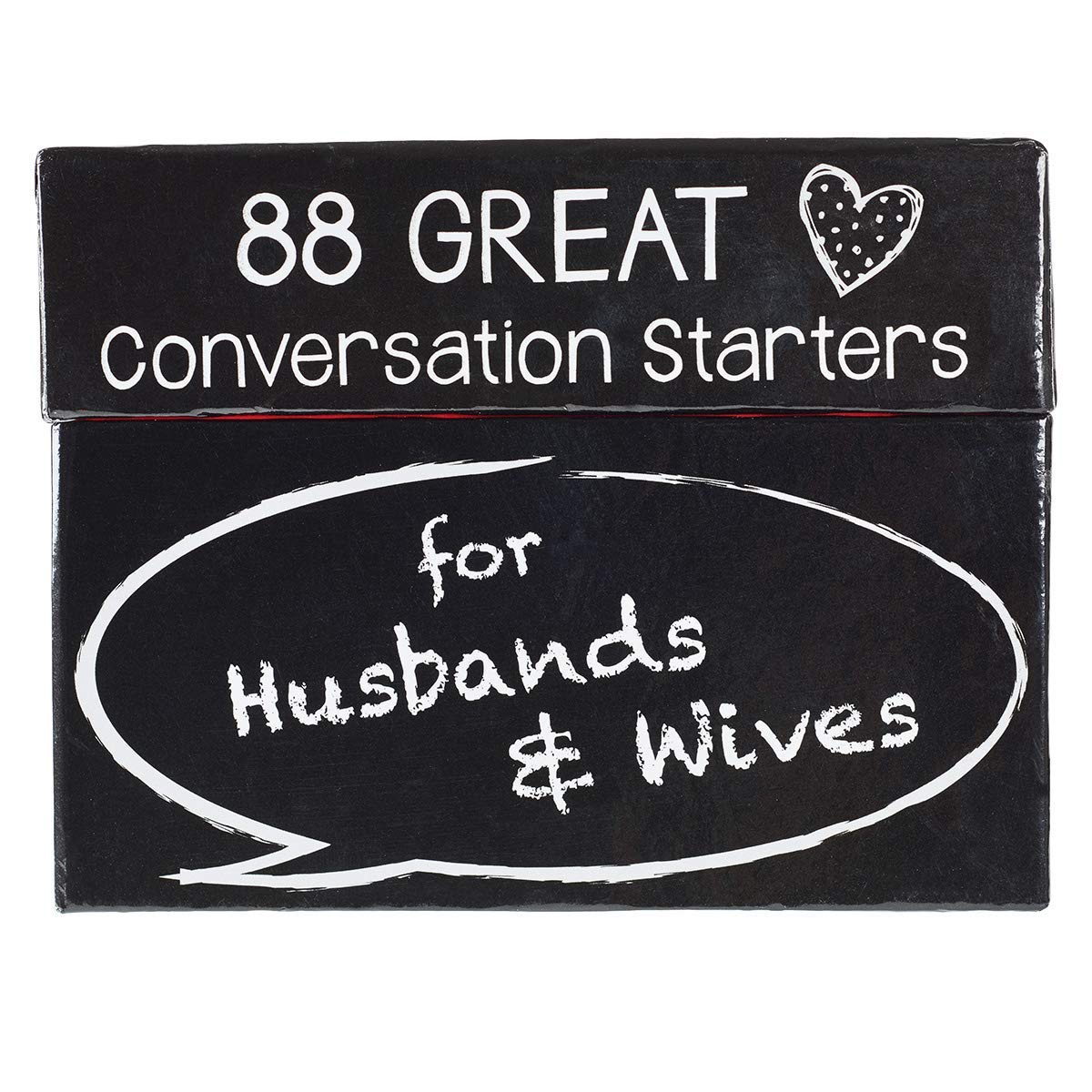 Christian Art Gifts 88 Great Conversation Starters for Husbands and Wives β Romantic Card Game for Married Couples β Christian Games, Communication & Marriage Help, Fun Anniversary or Wedding Gifts
