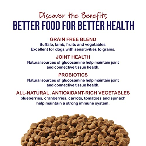 Best Breed Dr. Gary's Grain Free Red Meat Recipe Slow-Cooked in USA [Natural Dry Dog Food for All Breeds and Sizes] - 26lbs., Dark Brown