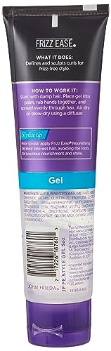 John Frieda Frizz-Ease Gel Clearly Defined 5 Ounce (145ml) (2 Pack)