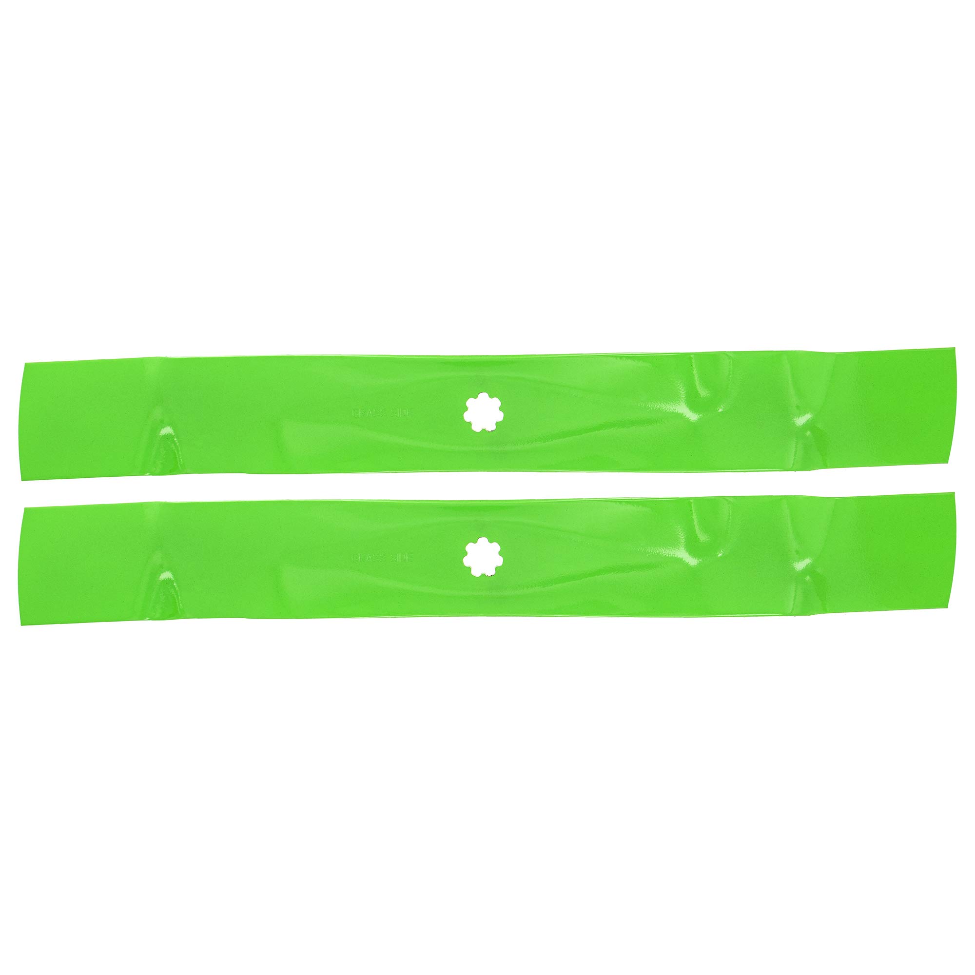 8TEN LawnRAZOR Mower Blade Set for John Deere 42 inch Cut Deck GX22151 GY20850 AM137333 AM137328 AM141033 (Mulching)