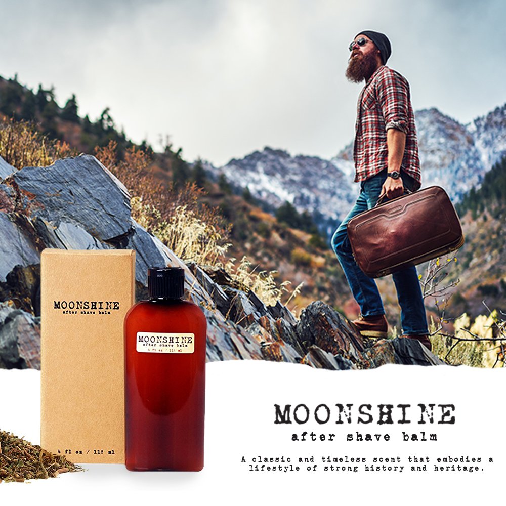EastWest Bottlers - Moonshine After Shave Balm, Repeal Your Prohibitions, 4 Fl. Ounces