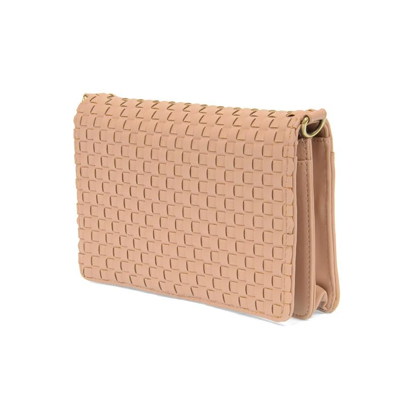 Joy Susan Lila Mini Woven Crossbody Bag - Black