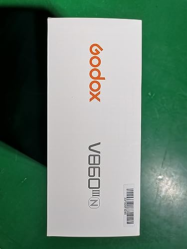 Godox V860III V860III-N Flash for Nikon, TTL 2.4G Nikon Flash Speedlite HSS 1/8000s, 7.2V/2600mAh Li-ion Battery, 480 Full-Power Flashes, 10 Levels LED Modeling Lamp, Compatible for Nikon Camera