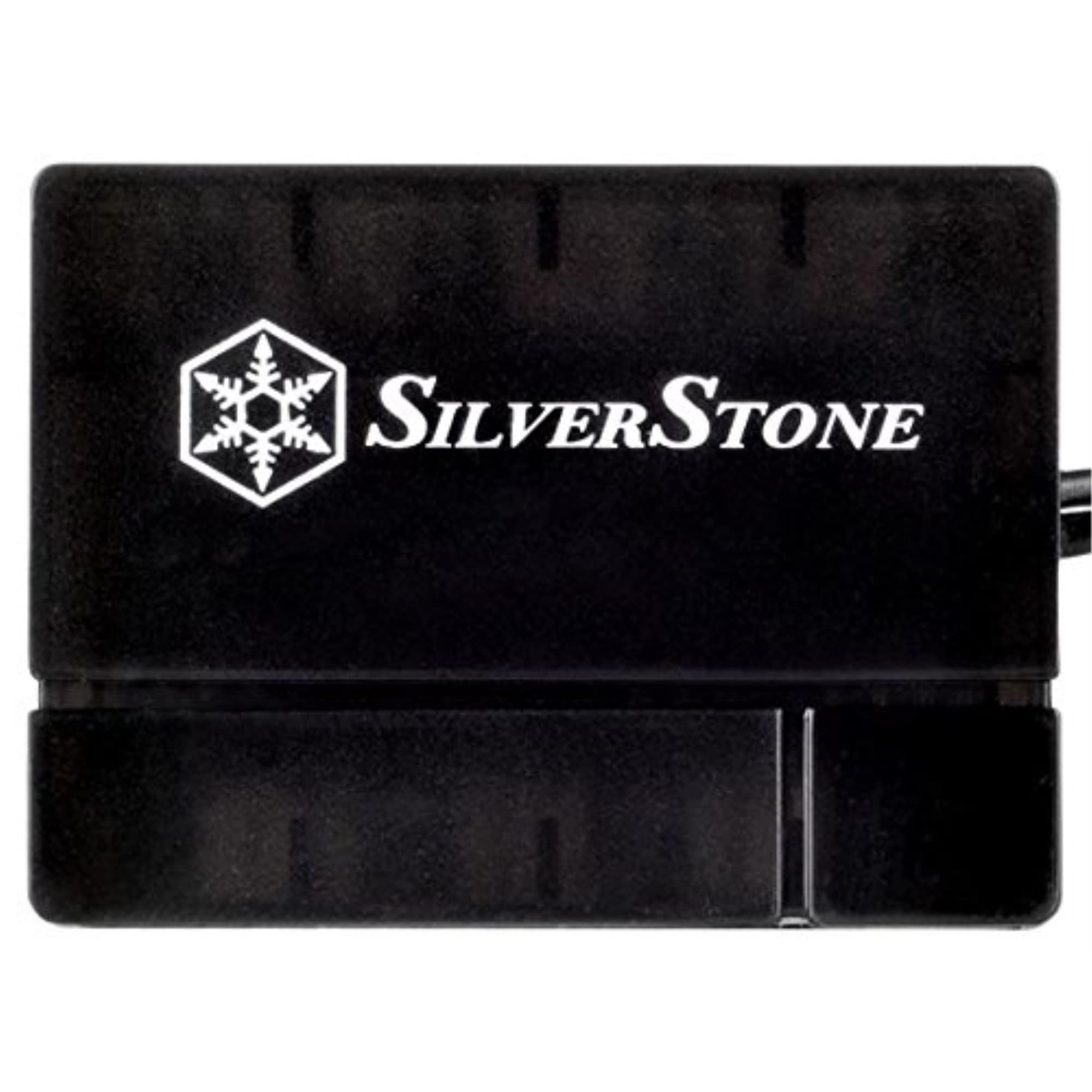 SilverStone PWM Fan Hub System Cables, Black (CPF04)