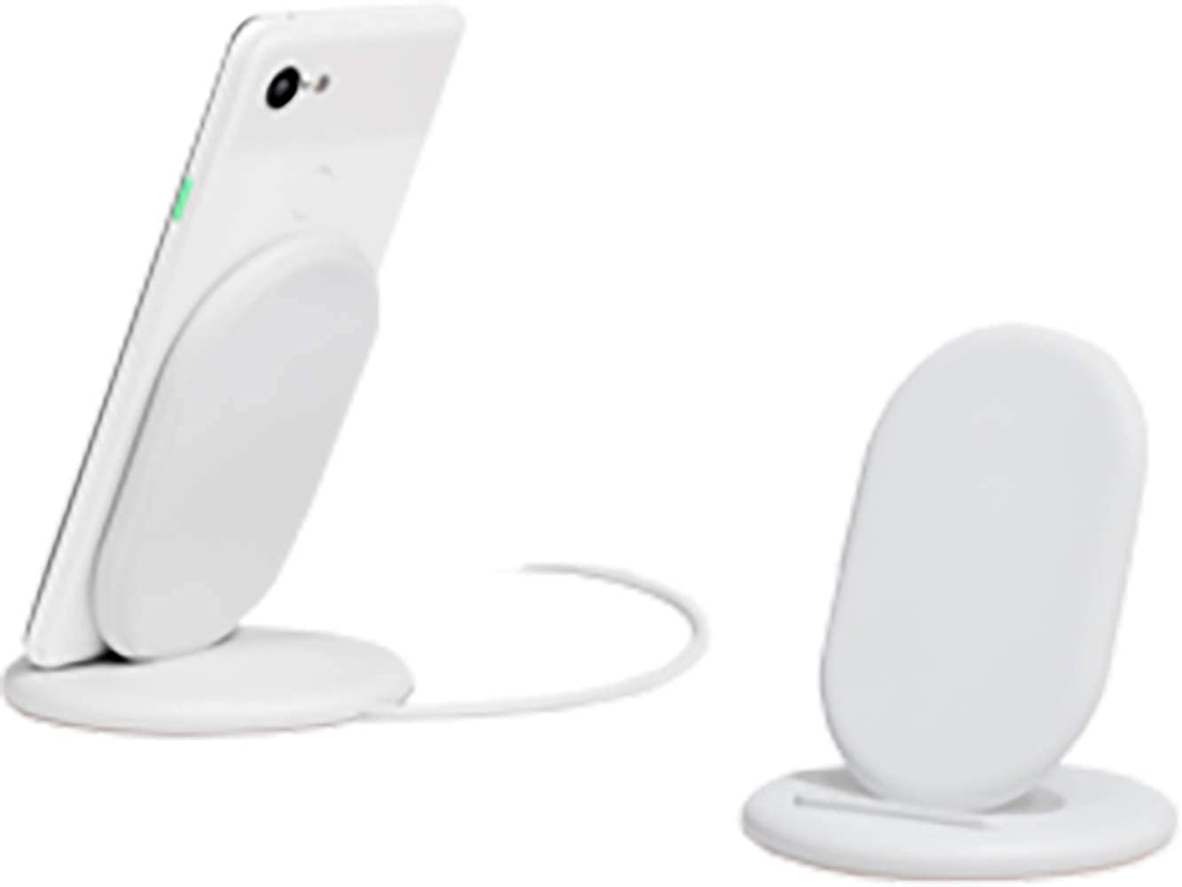 Google Pixel Stand Fast Wireless Charger - Pixel Stand for Pixel 5, Pixel 4, Pixel 4XL, Pixel 3 and Pixel 3XL w/Detail Cleaning Kit for Phone (Micro Fiber Cloth, Mini Brushes, Towelettes) - Bundle